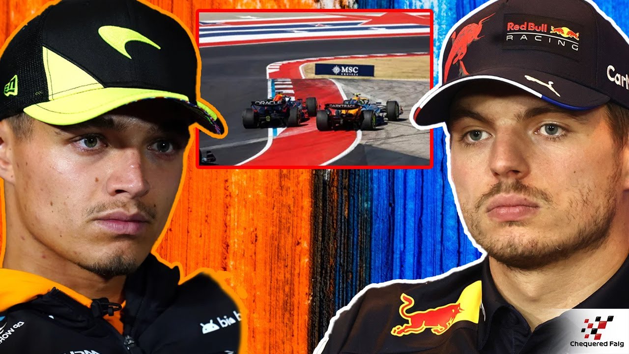 Who is right? Who is wrong? | Lando Norris vs Max Verstappen #usgp ...