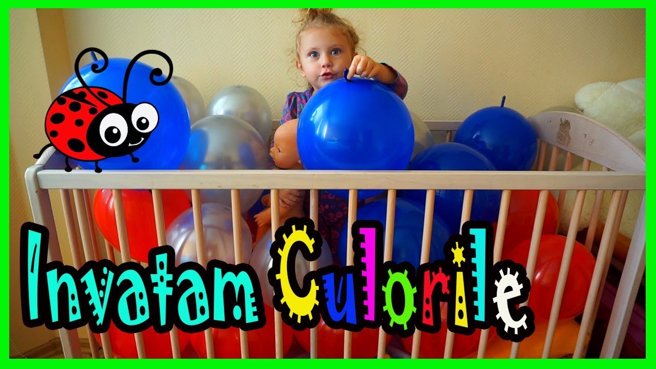 Video Educativ Invatam culorile cu Balonase/Learn Colors with Balloons ...