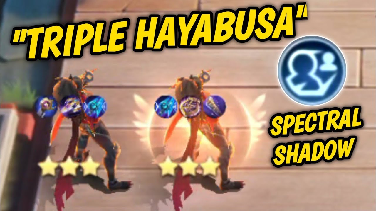 DOUBLE HAYABUSA + SPECTRAL SHADOW | VALE SKILL 2 !! Mobile Legends ...