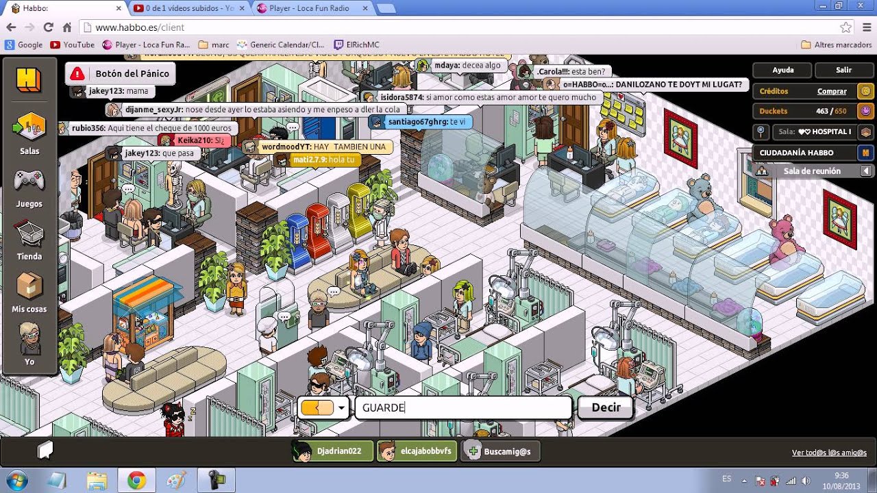 HABBO.ES | AGOSTO 2013 | ¡EL HOSPITAL! - YouTube