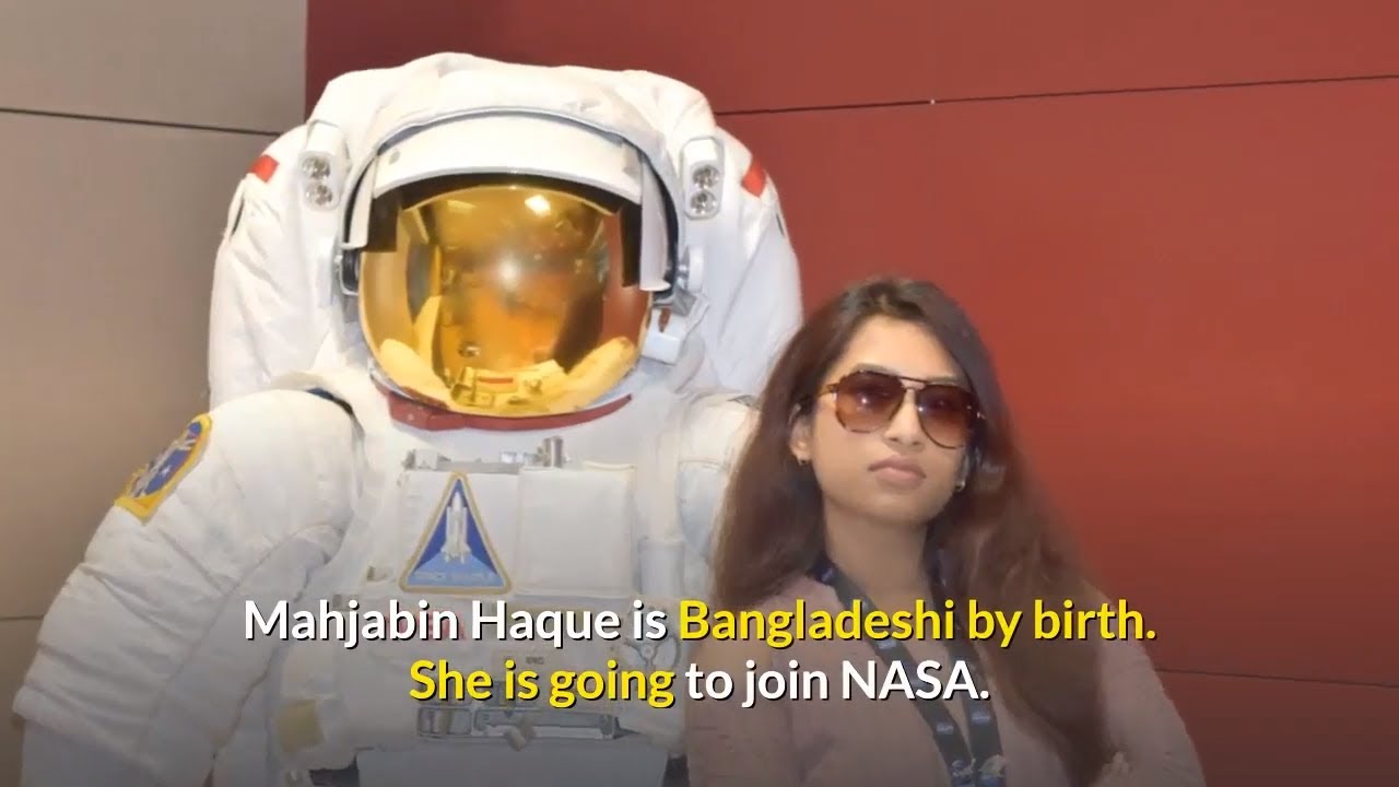 Mahjabin joining NASA Engineering on 7 Oct - YouTube