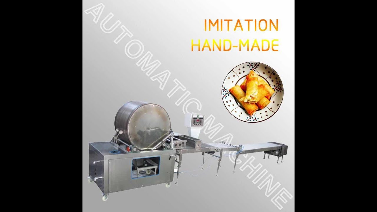 Automatic pancake making machine pancake maker Spring roll machine ...