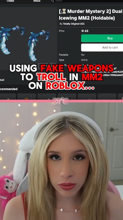Have You Used “FAKE WEAPONS” to TROLL in MM2 on ROBLOX?!👀 - YouTube