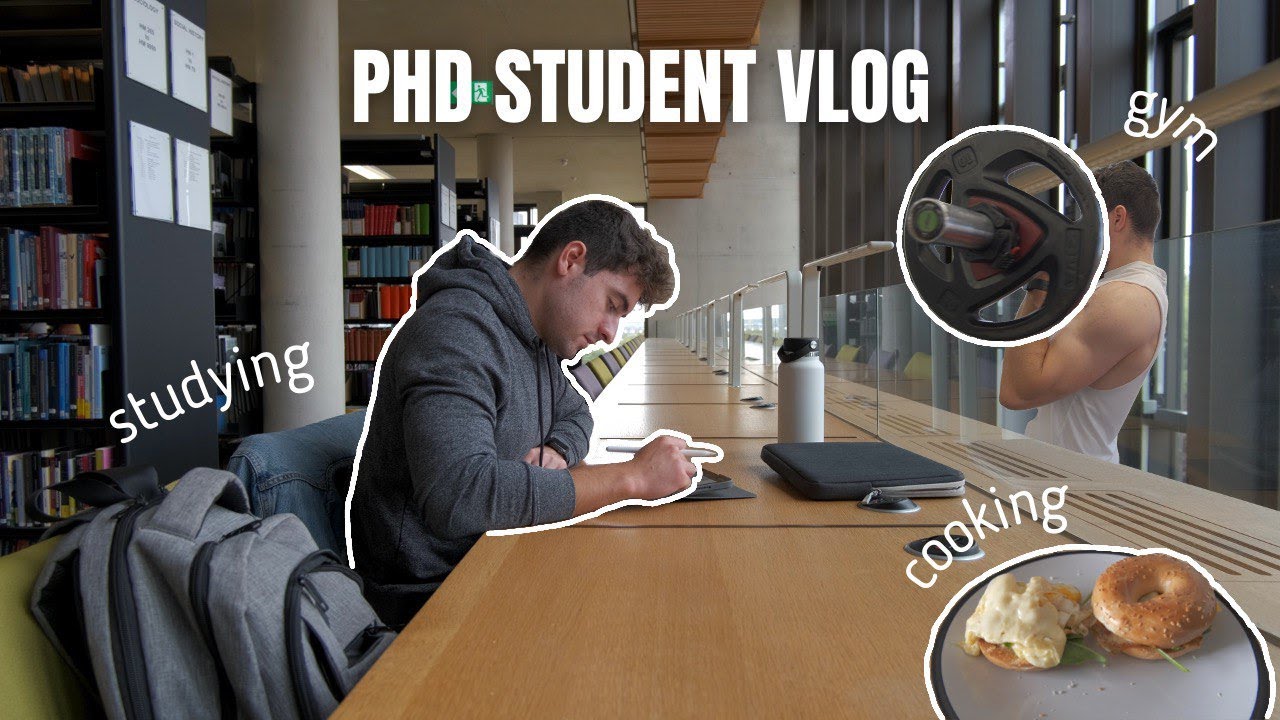 A Study Day In The Life Of A PhD Student | Gym, Groceries, Cooking ...