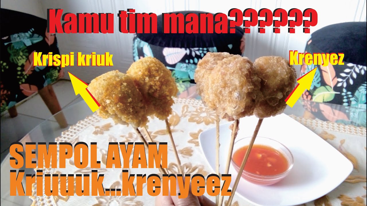 RESEP SEMPOL TELUR PUYUH CRISPY BAHAN SEDERHANA || DOBEL DOBEL TELURNYA ...
