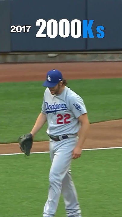 Clayton Kershaw joins the 3000K Club ⚾️ #mlb #baseball #pitching - YouTube