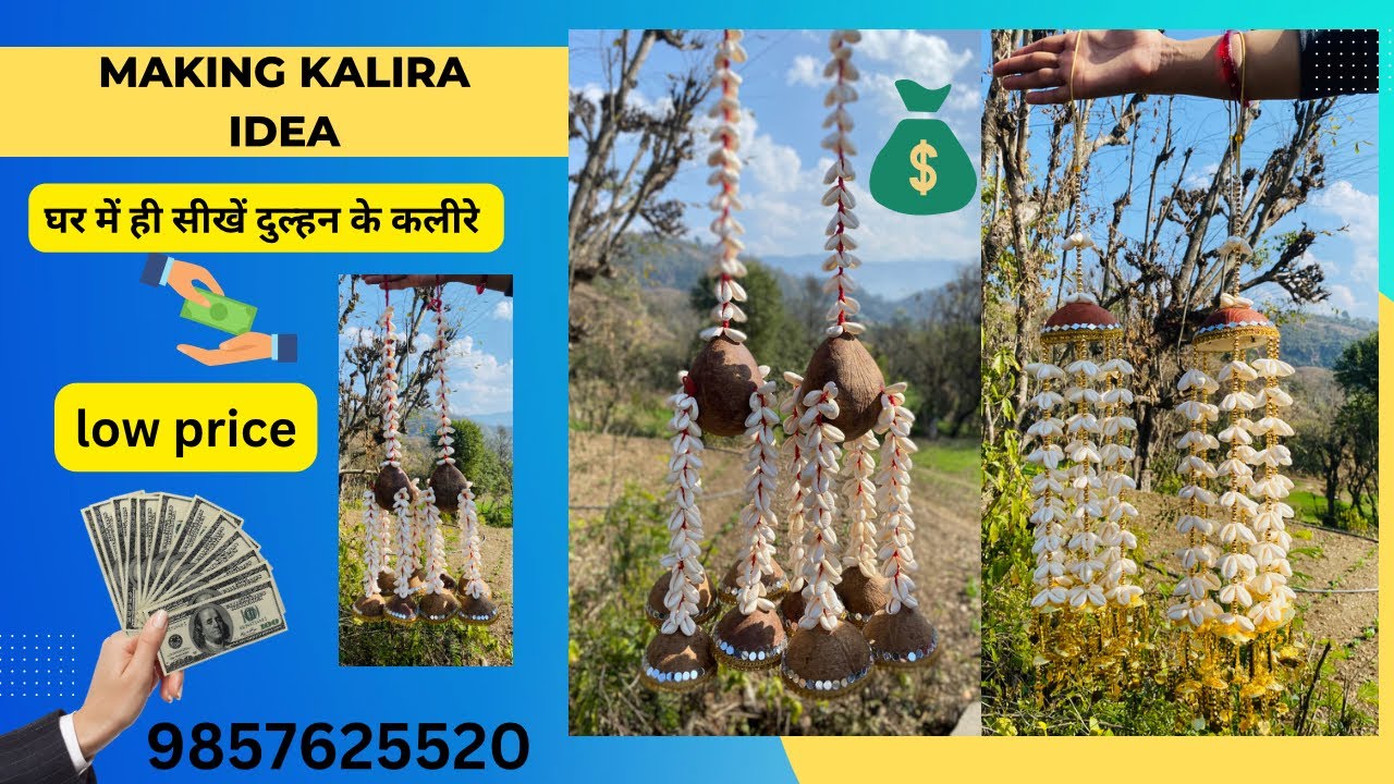 Making kalira idea/ how to make kalire at home/coconut Himachali klire ...