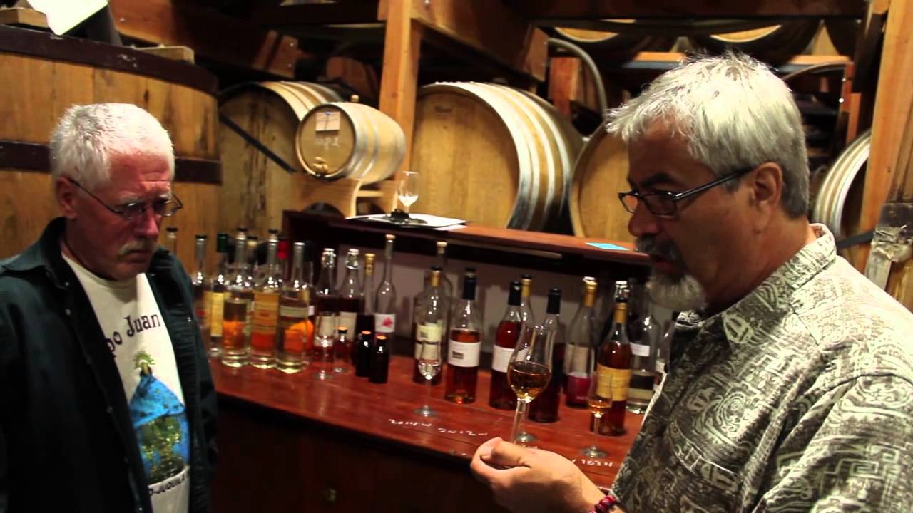 Brandy from French Colombard grapes - YouTube