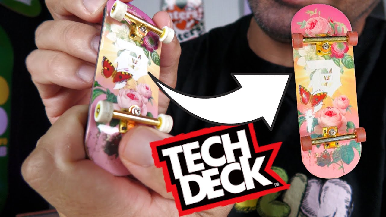 Como Melhorar o Tech Deck PRO SERIES PRIMITIVE! - YouTube
