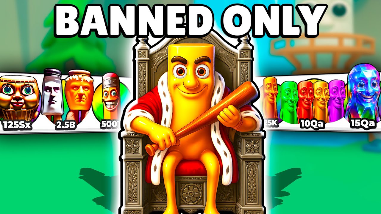 Starting Over as NOOB with EVERY BANNED in Brainrot Evolution! (Roblox ...