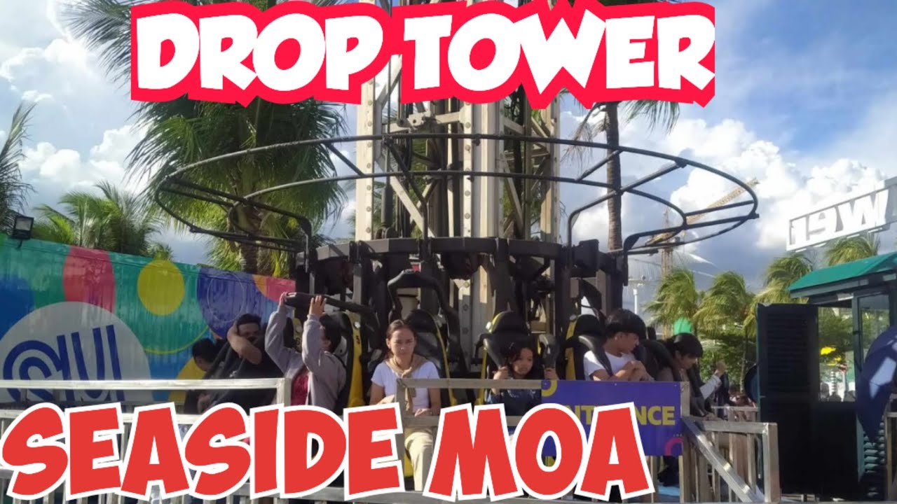 DROP Tower at MOA - YouTube