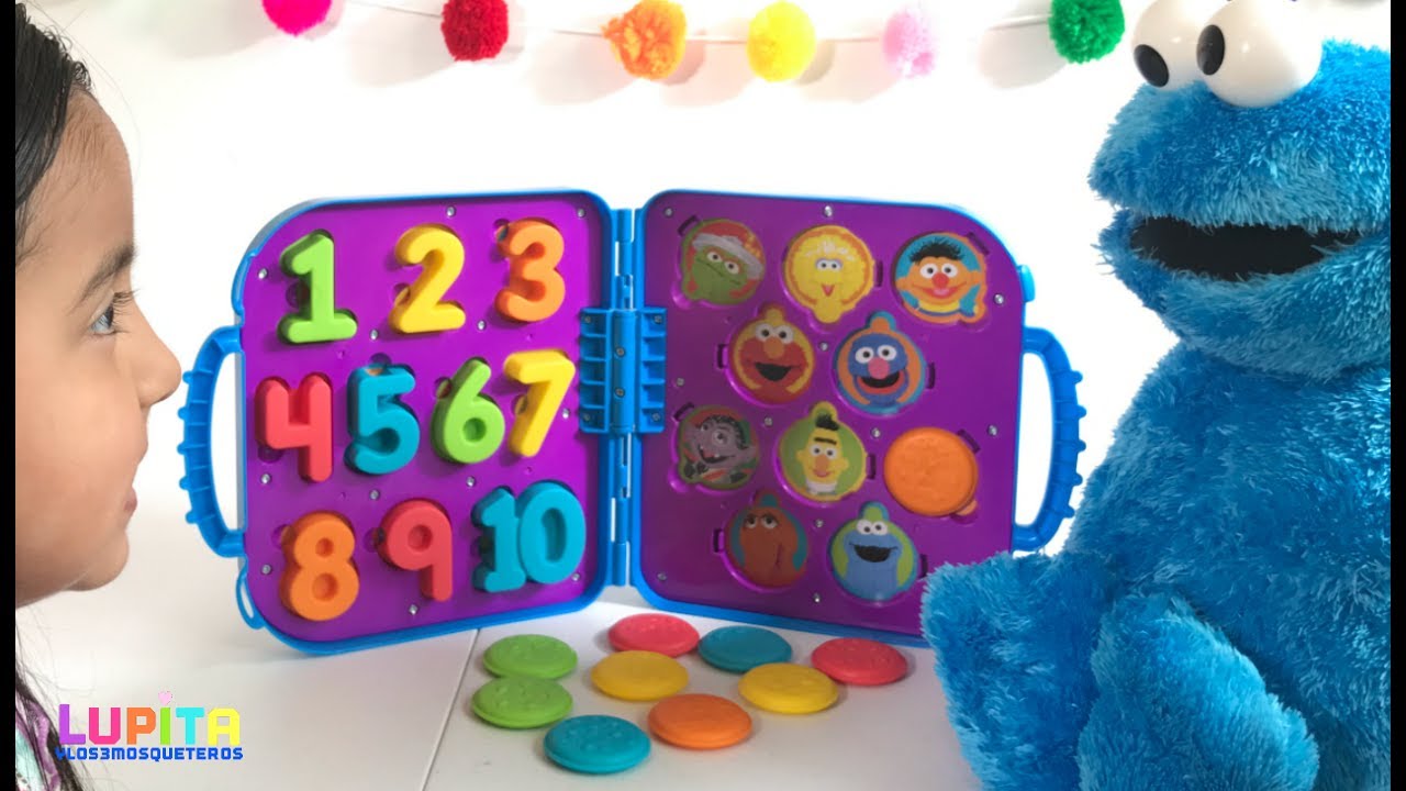 Learn Numbers and Colors with Cookie Monster's on the Go Numbers - YouTube