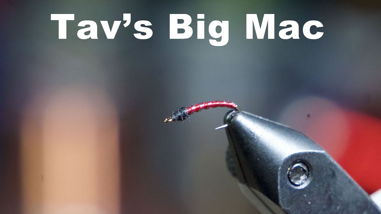 Tav's Big Mac - Annelid Pattern - Midge Larvae - McFly Anger Fly Tying ...