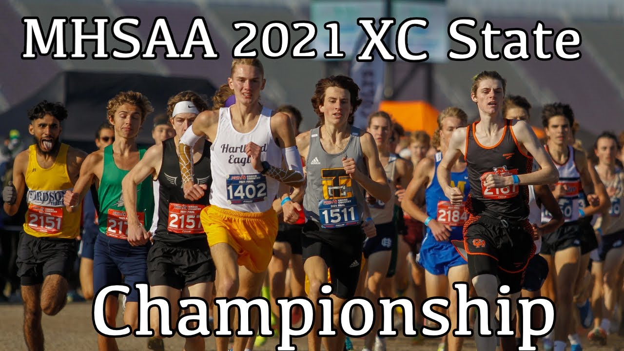 Riley Hough Won the MHSAA 2021 D1 XC STATE CHAMPIONSHIPS - YouTube
