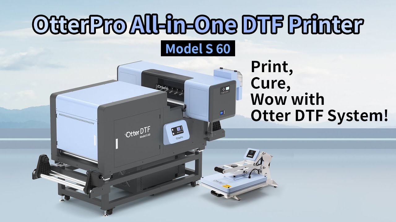 Model S 60 OtterPro All-in-One DTF Printer | A large Format DTF Printer ...