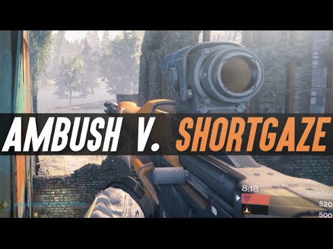 Destiny PvP - Ambush vs Shortgaze Sniper Scopes - My Preference - YouTube