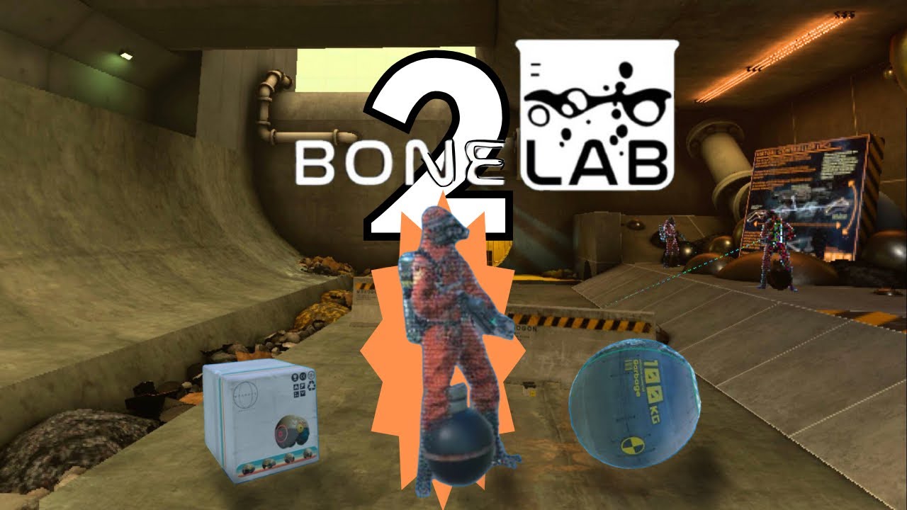 I Played Levels 3-4 Of BONELAB. - YouTube