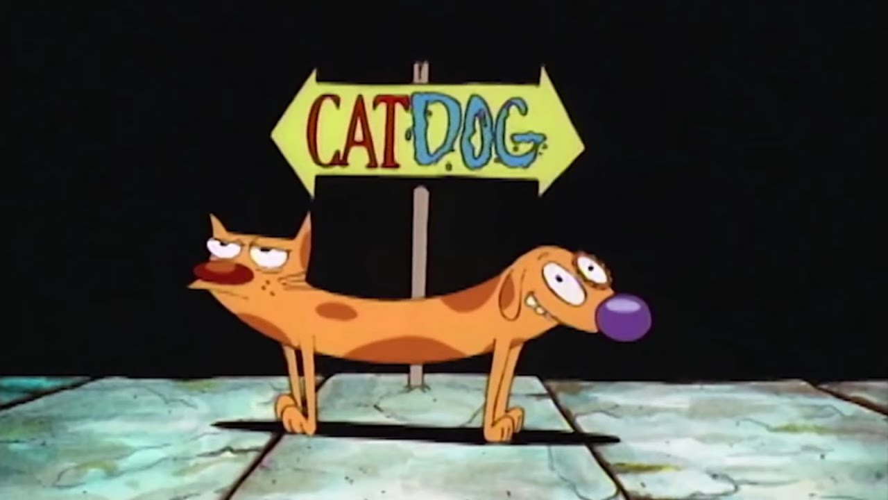 Catdog Full Intro but it's Spongebob - YouTube
