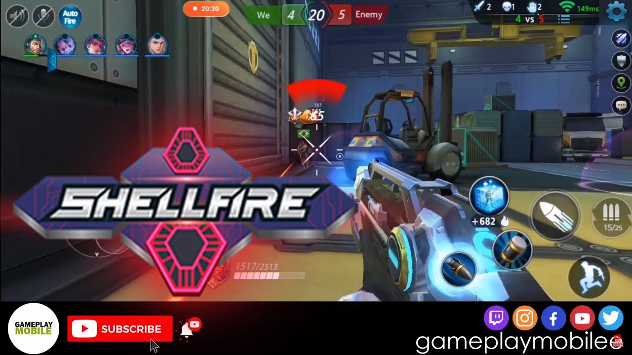 ShellFire - MOBA FPS 5v5 GAMEPLAY (Android/IOS) - YouTube