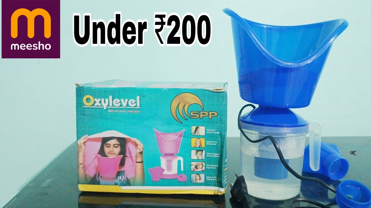 All in one Inhaler from MEESHO / Vopourizer machine unboxing - YouTube