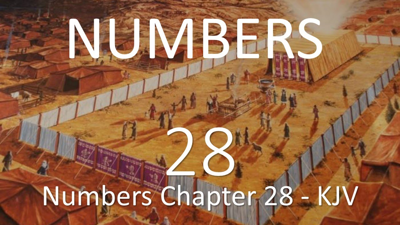 Numbers 28 - KJV - Reading - YouTube