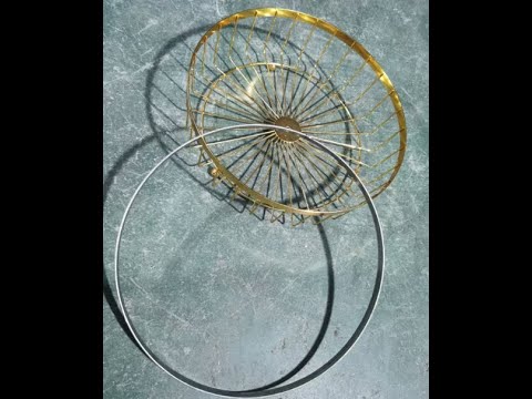 Automatic Flat Wire Ring making with butt welding machine - YouTube