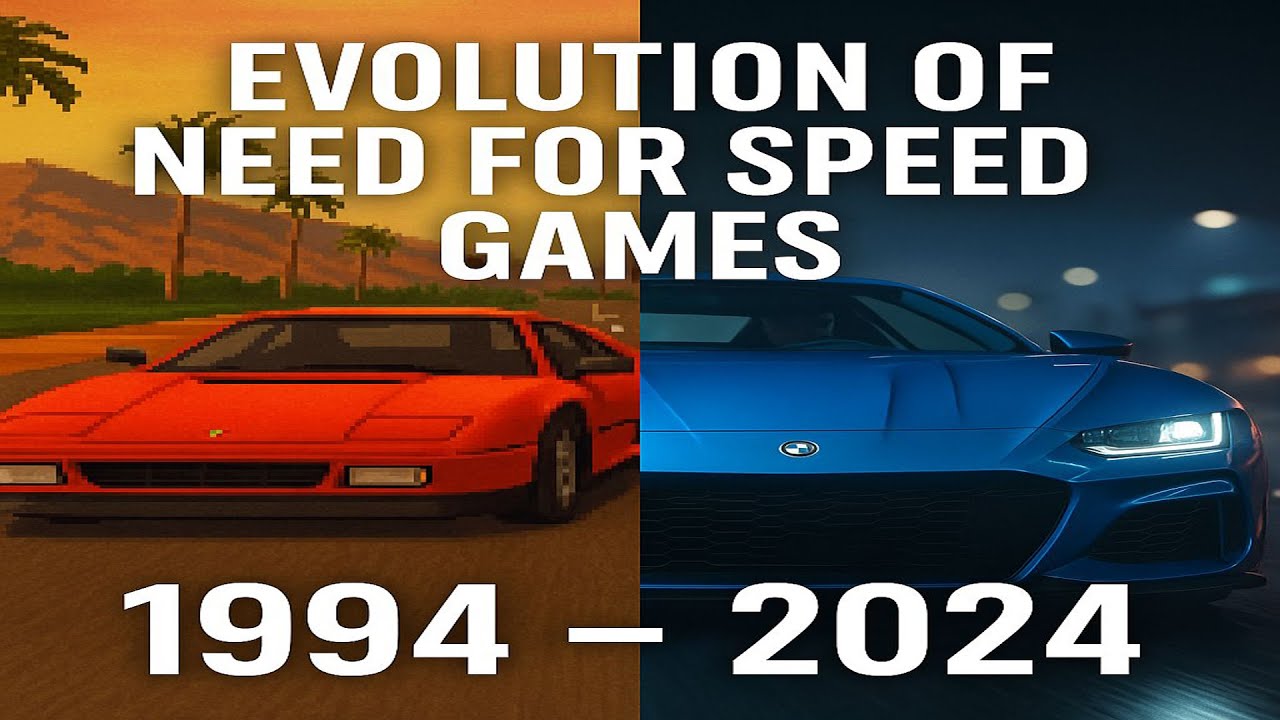 evolution of need for speed games | 1994 - 2024 - YouTube