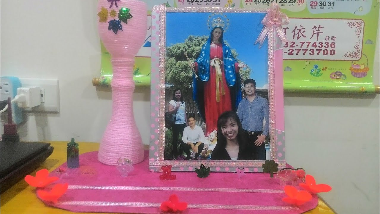 DIY // Handicraft photo frame+plastic bottles//Home decor - YouTube