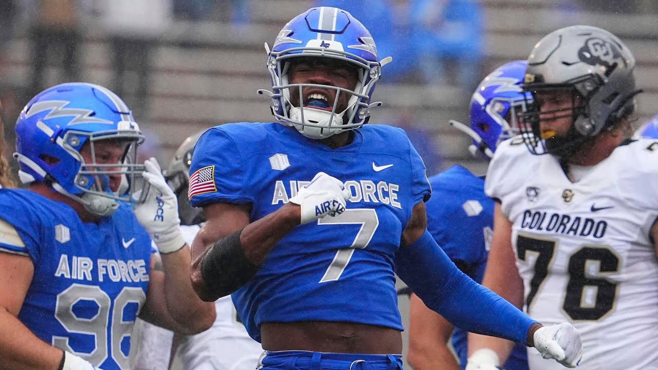 Trey Taylor | Safety | Air Force | 2023 Highlights | 2024 NFL Draft ...