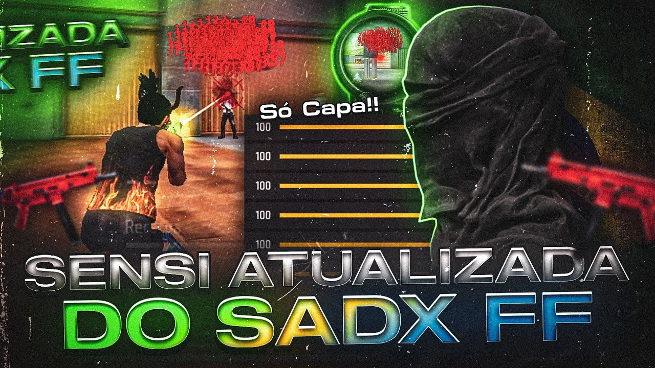 SENSI VIP NÍVEL SADX FF! 🇧🇷⚔️ MIRA NĀO TREMER! A MELHOR SENSIBILIDADE ...