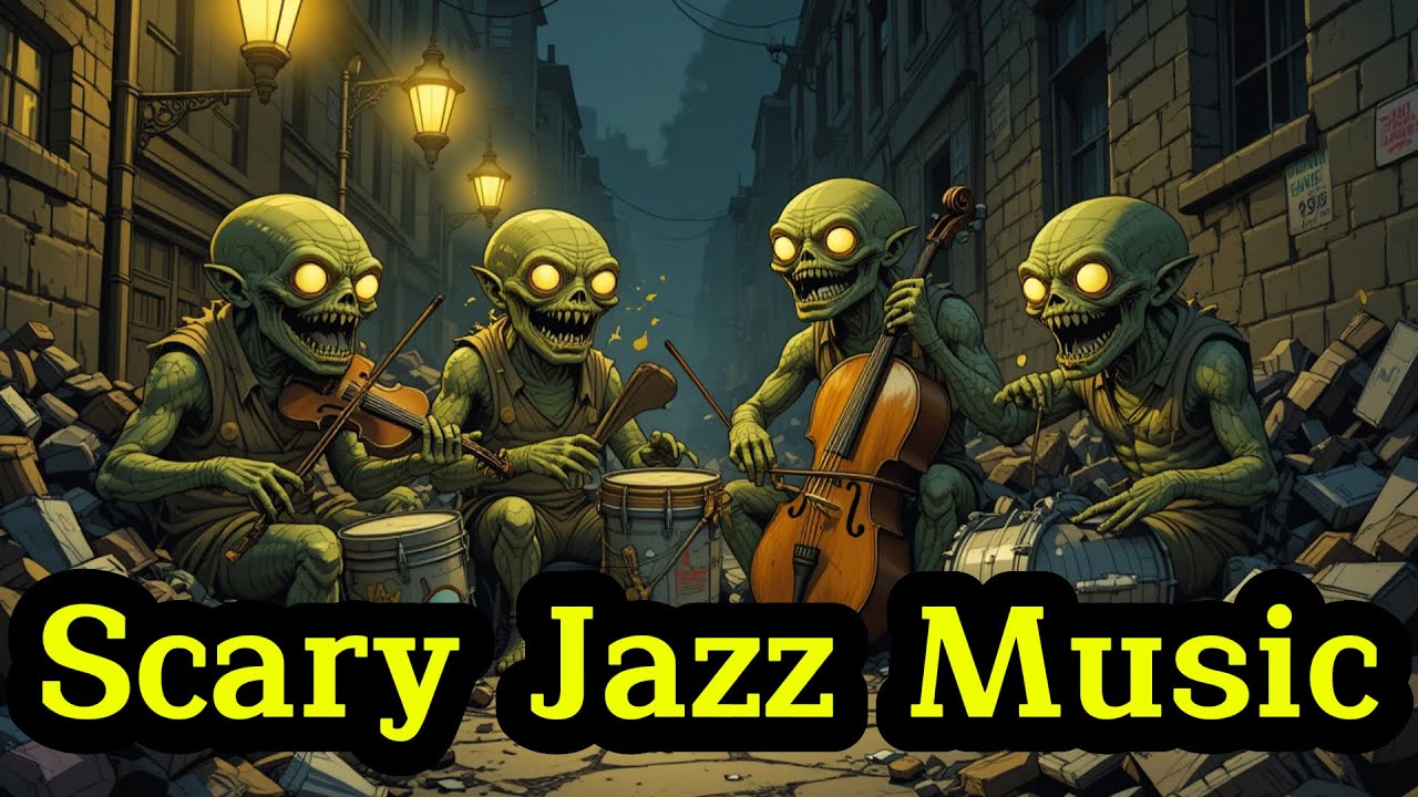 Scary Dark Jazz – Goblin Band Noir Saxophone & Creepy Lounge Music ...