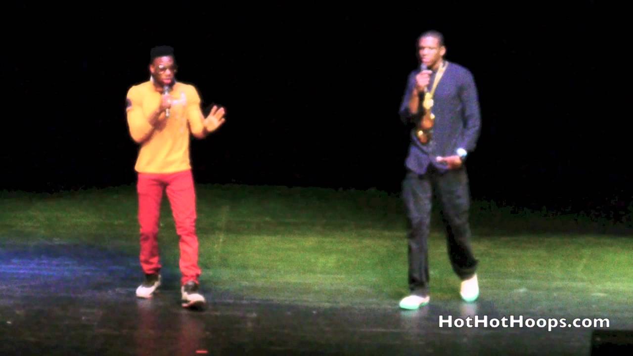 Battioke 2014 - Miami HEAT players James Jones and Norris Cole sing ...