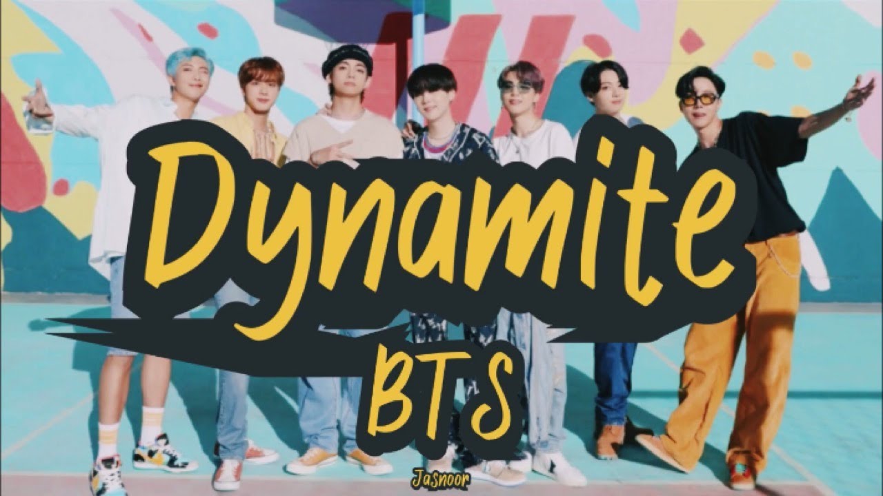 BTS Dynamite - English Lyrics - YouTube