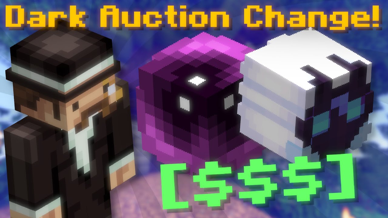 Massive Dark Auction Change! Up to 70% More Items Sold! (Hypixel ...