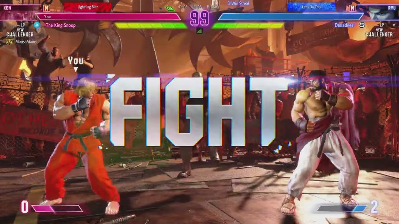 Classic matches Ryu VS Ken - Street Fighter 6 - YouTube