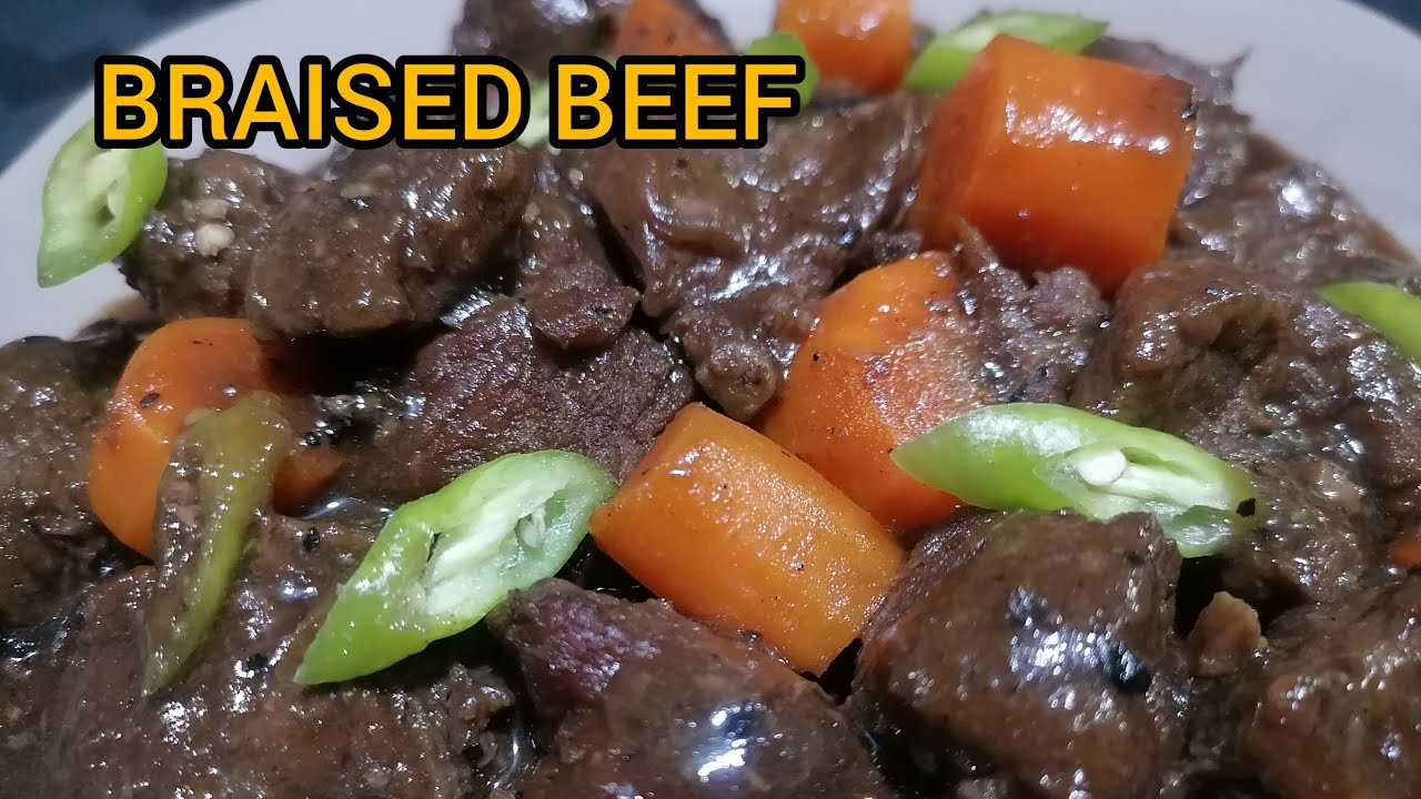 Braised Beef (ala ChowKing) - YouTube