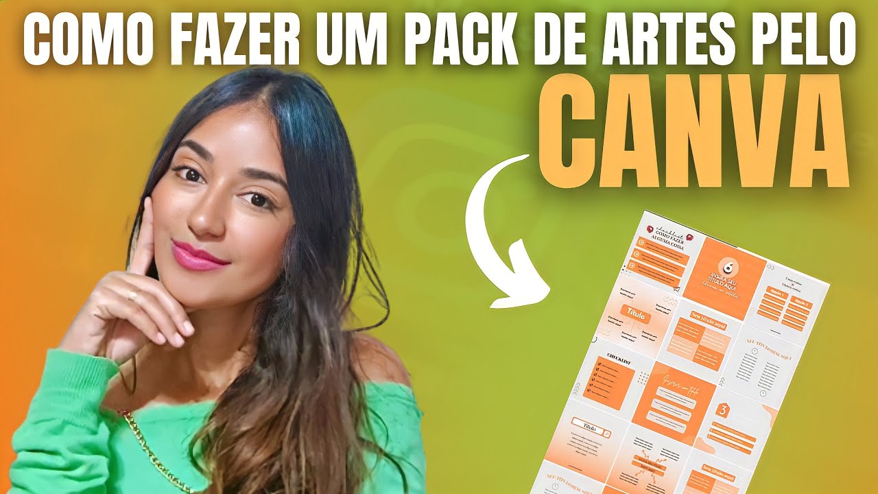COMO FAZER UM PACK DE ARTES PELO CANVA | Débora Azevedo - YouTube
