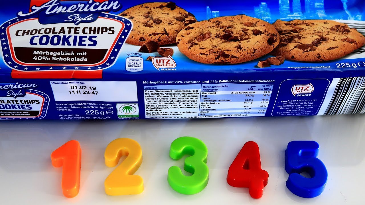 Learn 123 Numbers with Cookies - YouTube