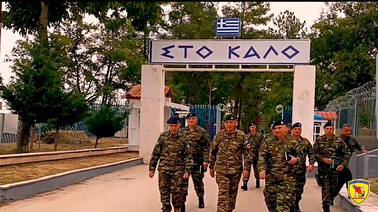 Επίσκεψη αρχηγού ΓΕΕΘΑ στον Έβρο - YouTube