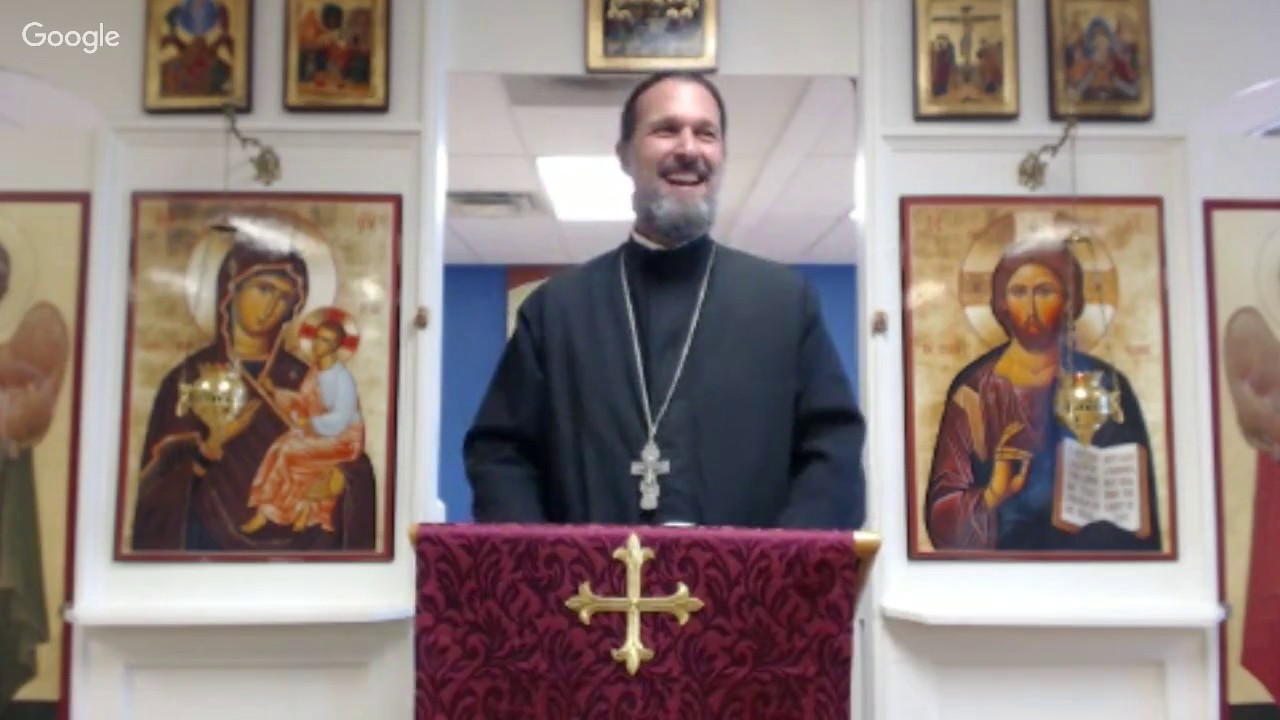 Fr. Josiah Trenham Nativity Retreat Part 2 11-19-16 - YouTube