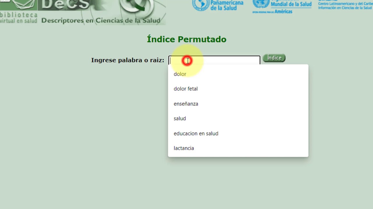 Palabras claves y tesauros - YouTube