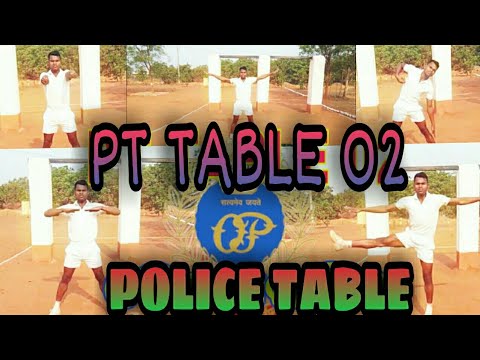 PT Table 2 | PT Table Card 2 | Police PT Table | Odisha Police PT Table ...