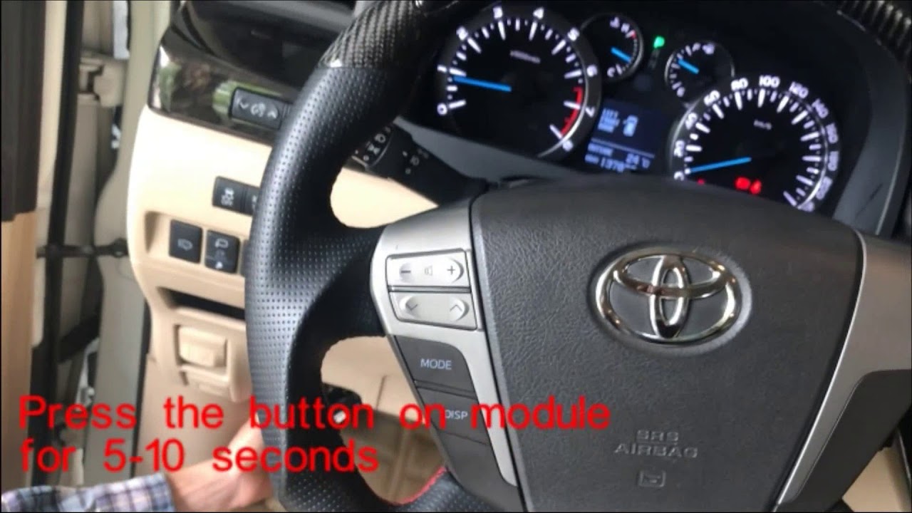 How to match the module and LED steering wheel for OHC Motors - YouTube