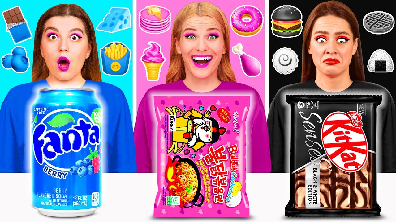 Food of The Same Colors Challenge | Awesome Kitchen Tricks by 4Teen ...