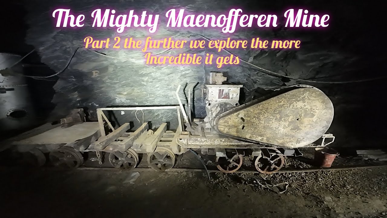 Maenofferen Mine part 2 The further we explore the more incredible it gets - YouTube