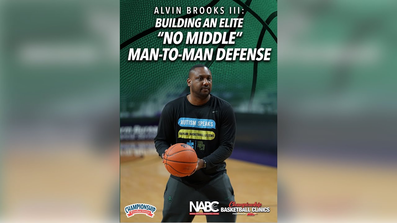 Setting up a 'No Middle' Man-to-Man Defense! - YouTube