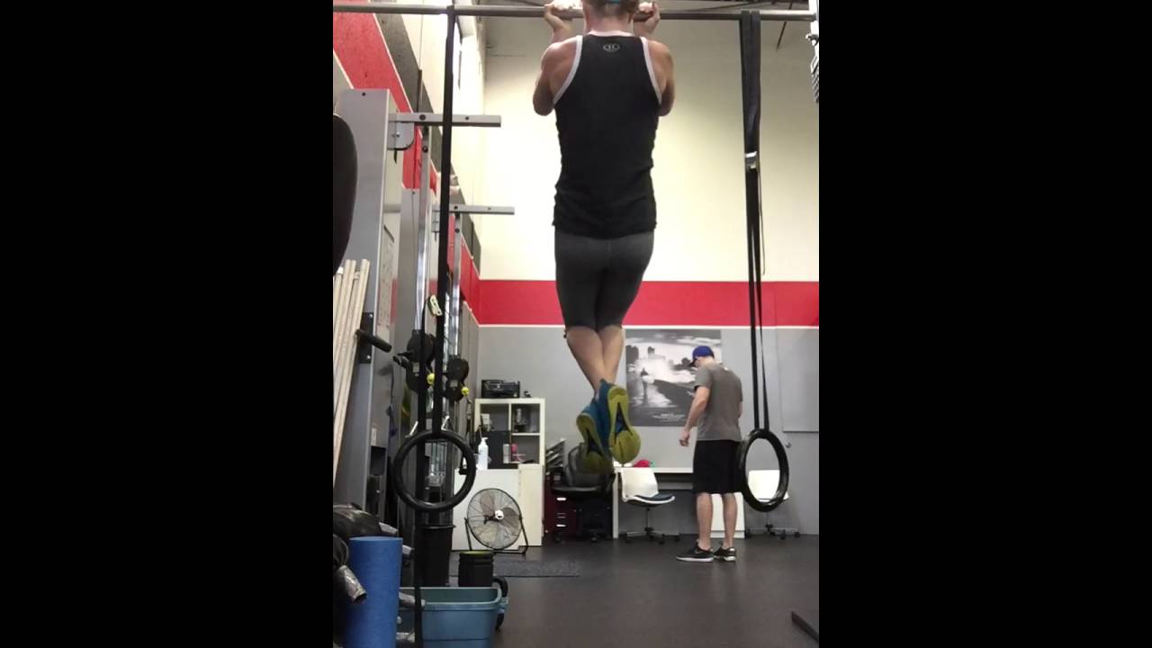 Negative chin-ups - YouTube