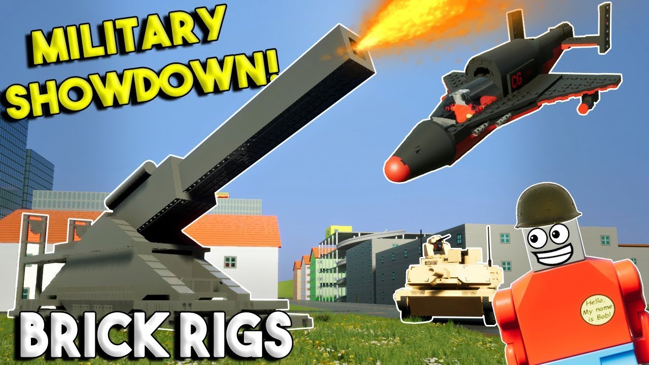 LEGO MILITARY SHOWDOWN CONTEST - Brick Rigs Gameplay Challenge ...
