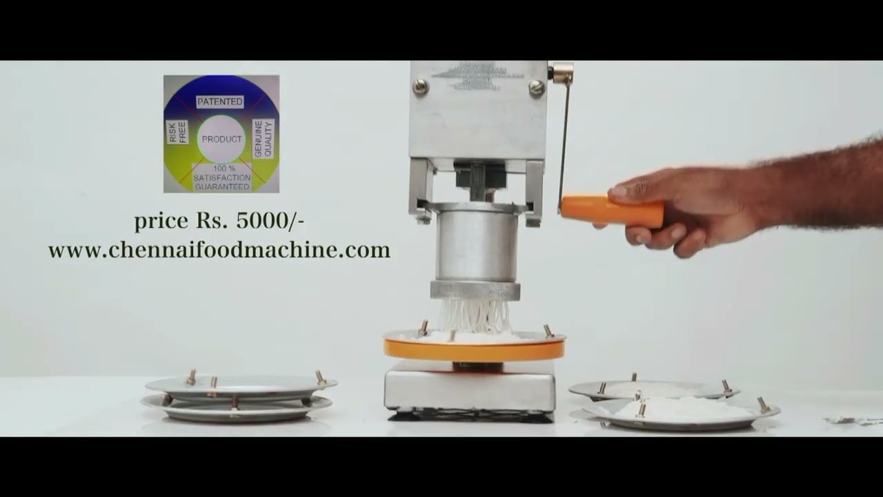 Novel Idiyappam Maker - YouTube