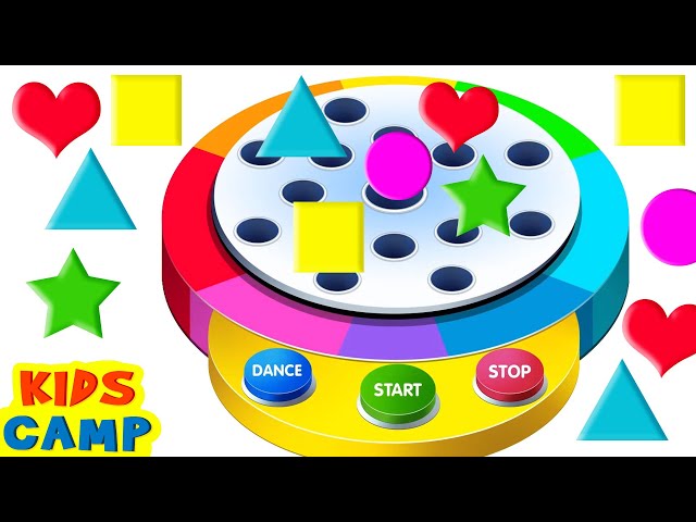 Learn Shapes With Dancing Balls | Educational Videos For Kids ...